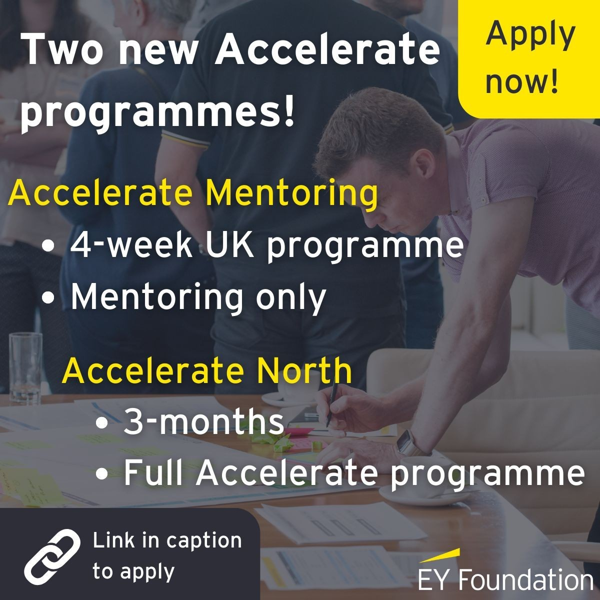 EY Foundation’s Accelerate launching 2 new programmes – apply before 9th January! | Social ...